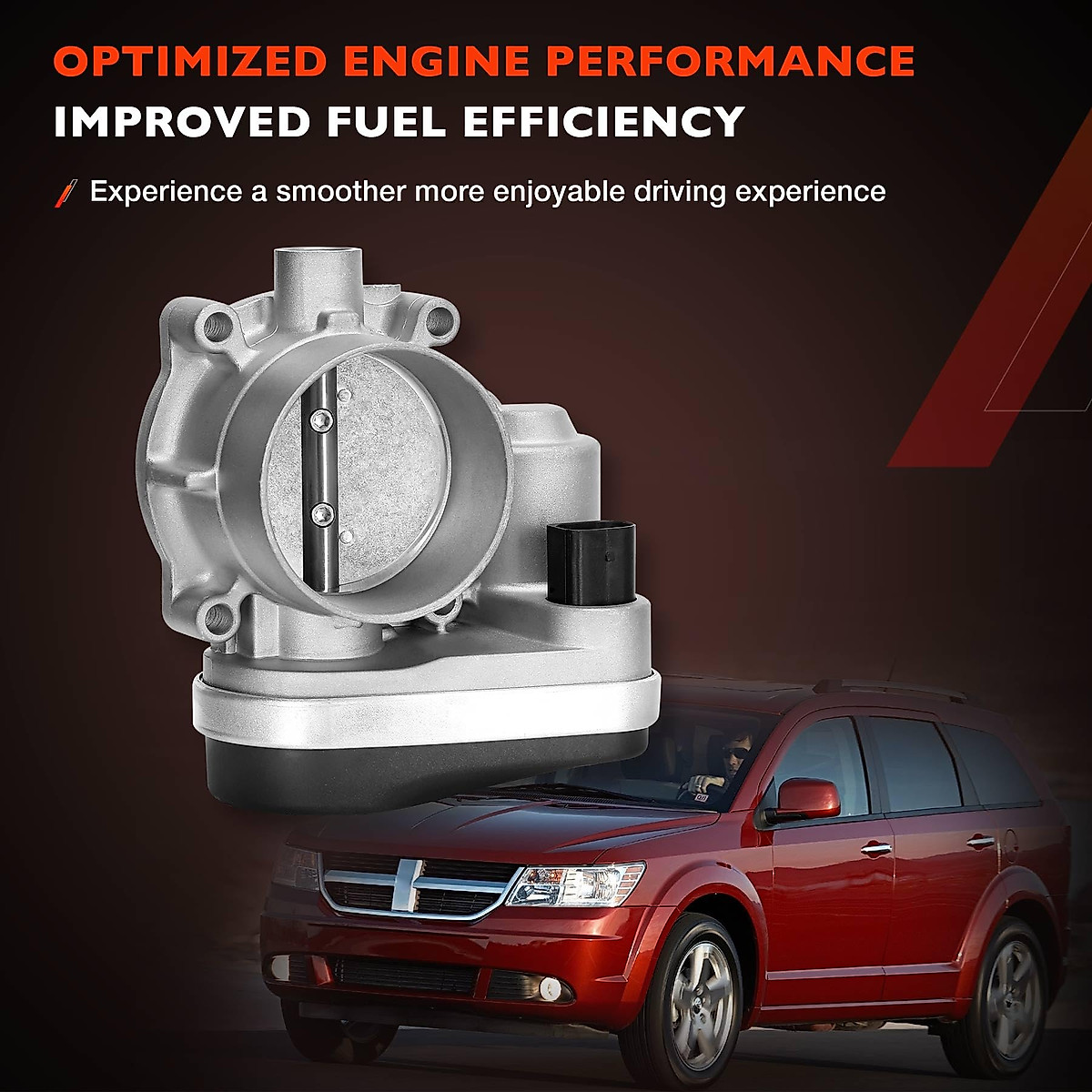 Throttle Body Assembly with IAC TPS | for 2006-2011 Chrysler 300 Sebring Town Country Dodge Avenger Grand Caravan Journey 2.7L 3.5L 4.0L | Replace# 4861691AA, 4861694AA, 04861691AA, 04861694AA