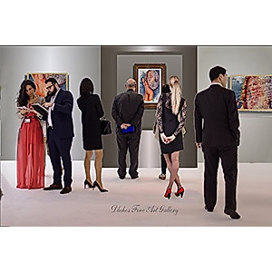 Lace Parasol, Female Figure Nude By Internationally Renown Painter Yary Dluhos.