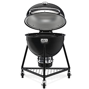 Weber Summit Kamado E6 Charcoal Grill, Black