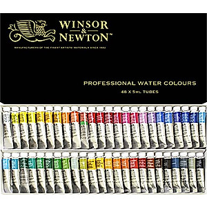 Winsor & Newton Artists Water 5ML tube 48C set (japan import)