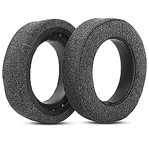 HS70 Earpads Upgrade Thicker Fabric Ear Pads Cushion Replacement Compatible with Corsair HS70 Pro HS60 Pro HS50 Pro Headphone