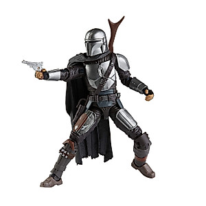 STAR WARS The Black Series The Mandalorian Toy 6-Inch-Scale Collectible Action Figure, Toys for Kids Ages 4 and Up