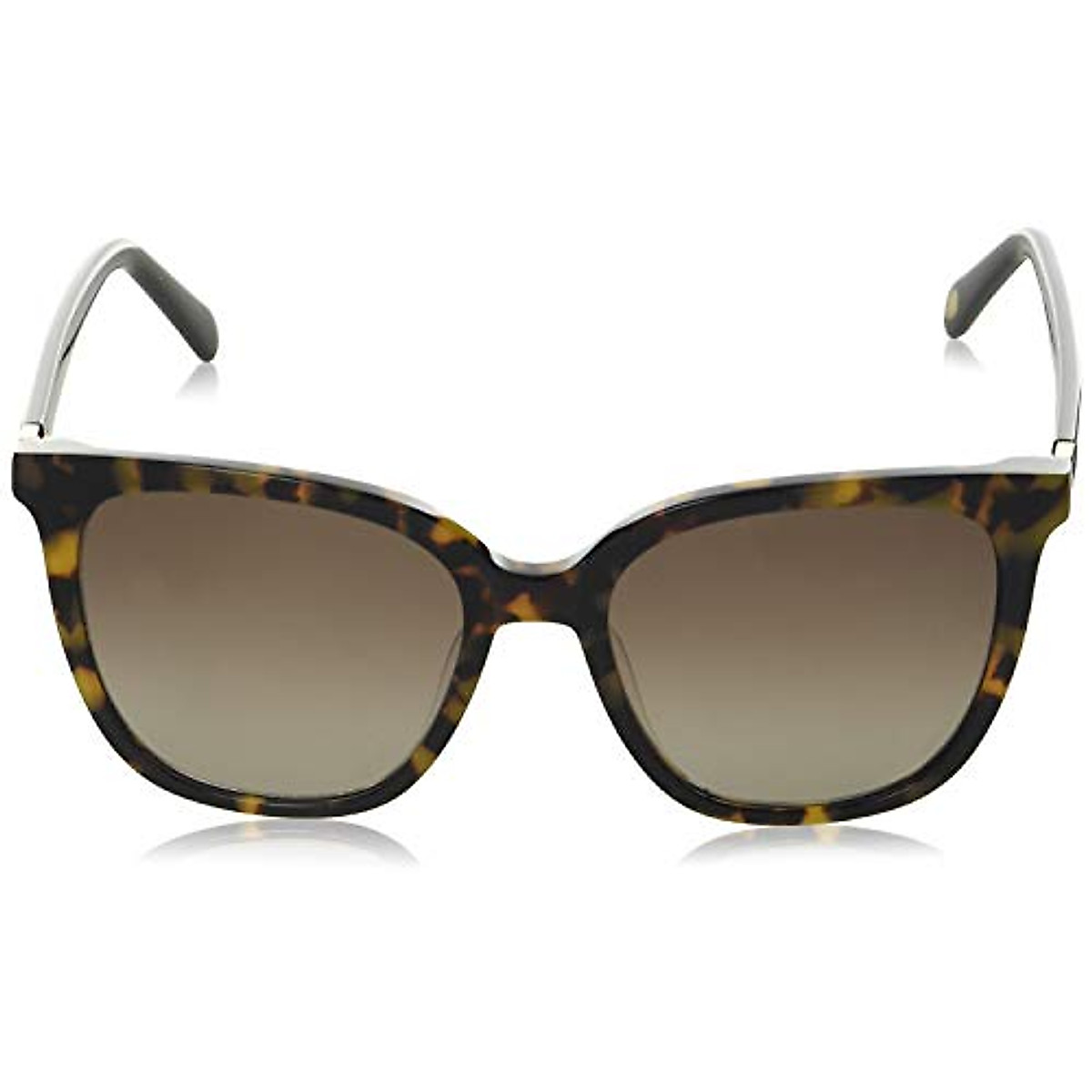 Fossil Women's Female Sunglass Style FOS 2094/G/S Cat Eye, Havana, 53mm, 18mm