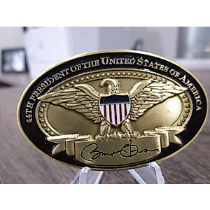 Barack Obama 44th President of The United States Serialized Challenge Coin
