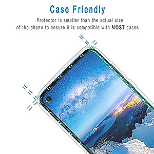 HPTech (2 Pack) Screen Protector Designed for Moto G Stylus 5G Tempered Glass, 9H Hardness, Anti Scratch, Bubble Free, Easy to Install