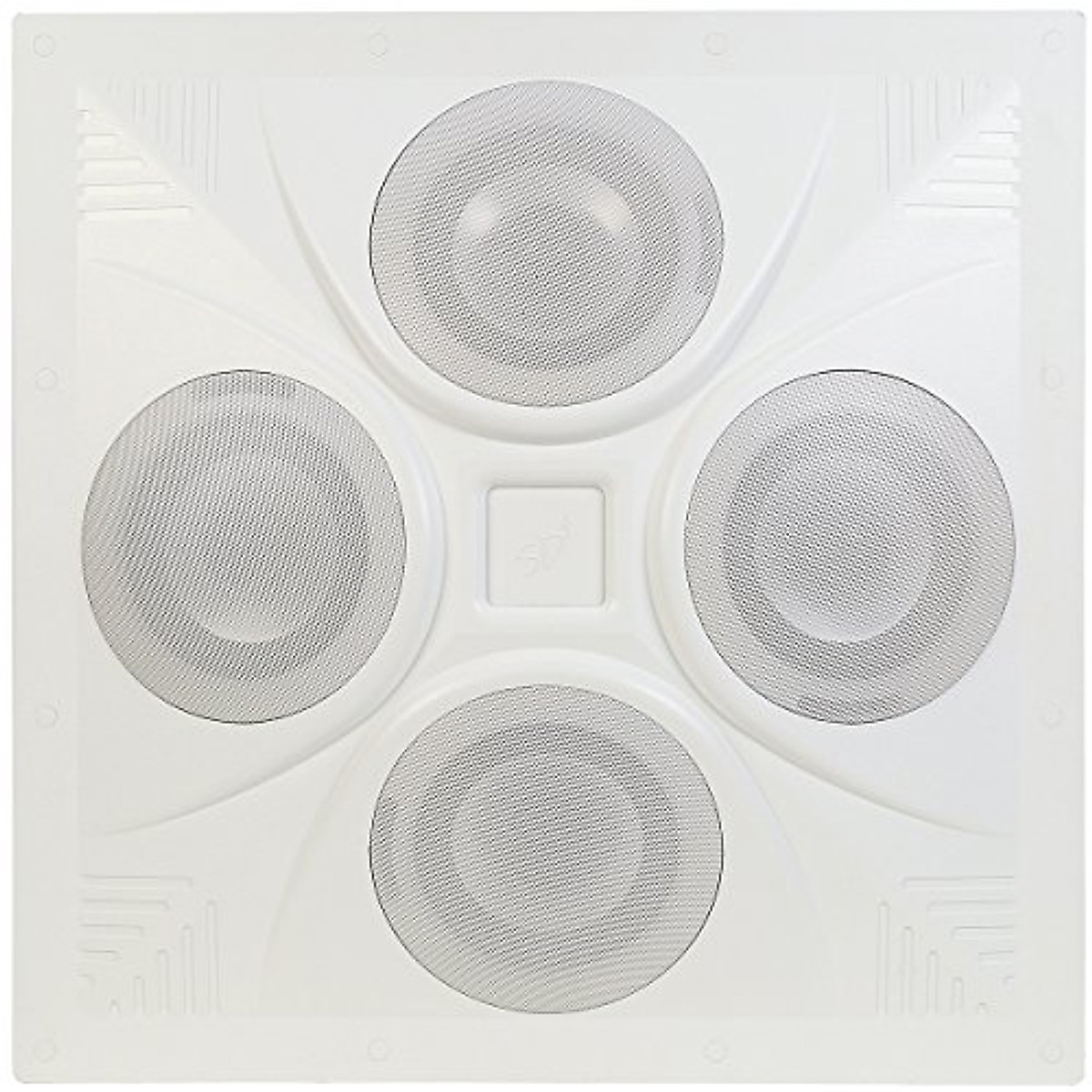 Pure Resonance Audio SD4 SuperDispersion Ceiling Speaker Array, Built-In 8 Ohm/70 V Transformer