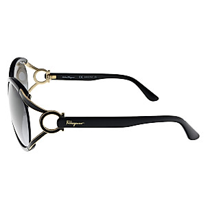 Salvatore Ferragamo Sunglasses SF600S 001 Black 61 14 130, 61mm