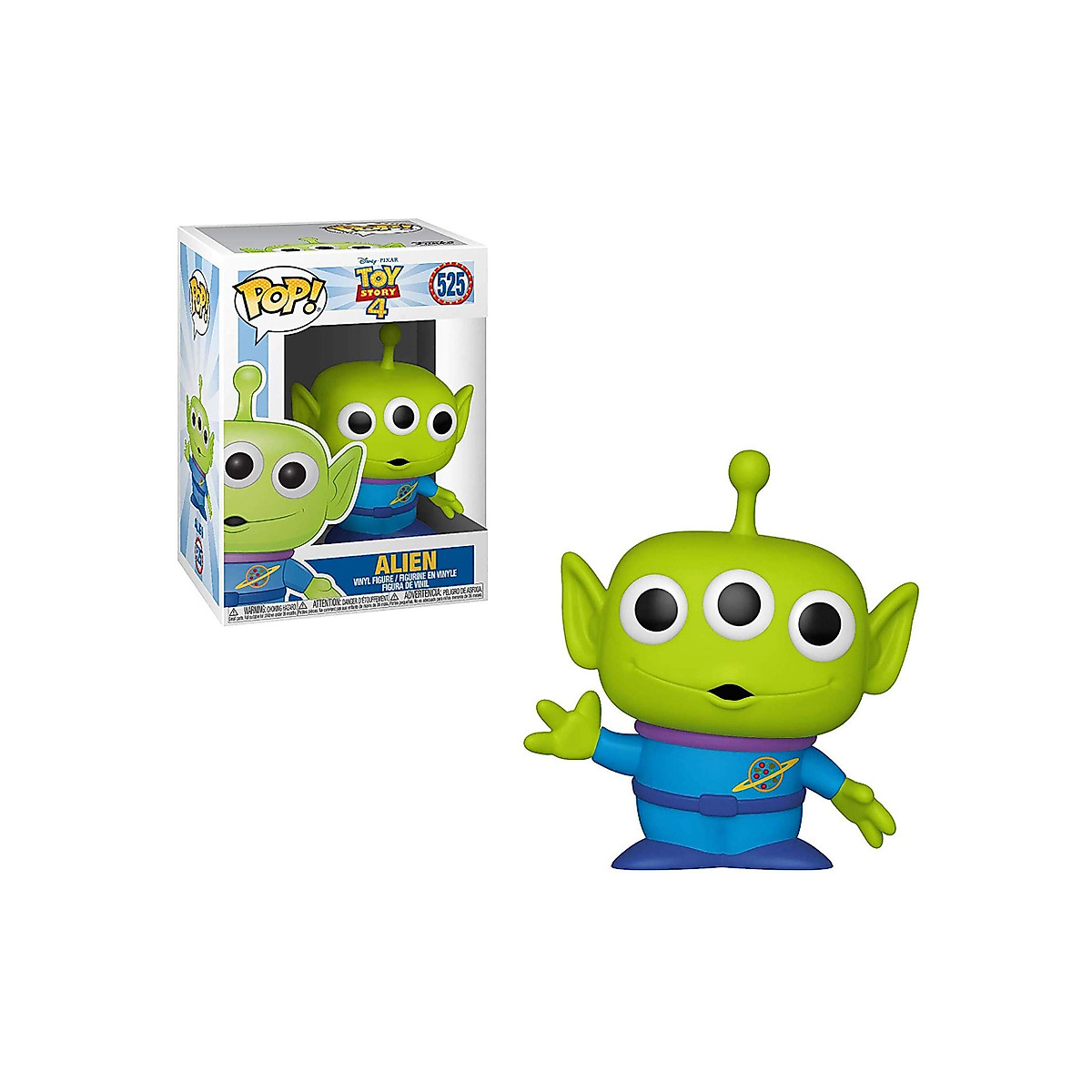 Funko Pop! Disney: Toy Story 4 - Alien, Multicolor