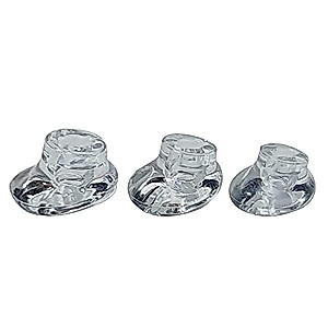 Miayaya Eargels Earhooks Spare Earbuds with Foam Tube Kit Compatible Model for Plantronics WH500 CS540 W440 CS70 Savi W740 Headset Replacement Tip Ear Loop Small Medium Large Size Durable 1Set