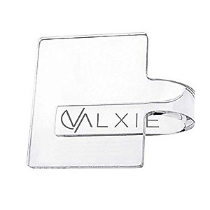 Makeup Hand Held Palette (Clear)Valxie Makeup Hand Held Palette - Clear Mixing, Blending, Applicator Tool for Professional Artists and Personal Use-100% Skin Safe Acrylic Plastic-Lightweight, Reusable