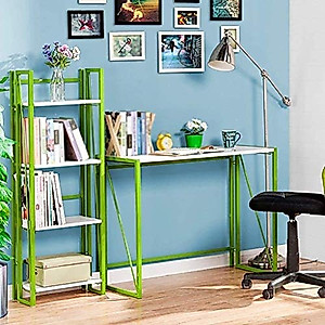 XXXDXDP Creative Folding Desk, Stylish Learning Computer Desk Home Desk Writing Desk Long, Green