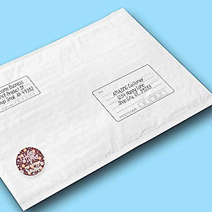 Fall Colors & Flowers Themed Thank You Customer Appreciation Sticker Labels for Small Businesses, 60 1.5" Circle Stickers by AmandaCreation, for Envelopes, Postcards, Direct Mail!