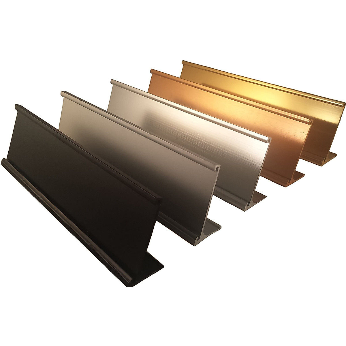 Lasercrafting Personalized Office Name Plate With Optional Wall or Desk Holder - 2x8 - CUSTOMIZE. Choose from a variety of colors and fonts to match your style. Great gift idea.