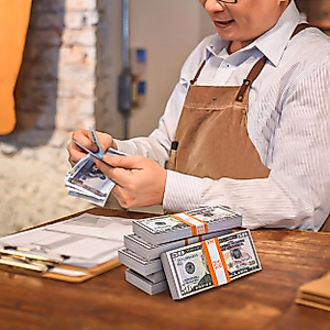 Self-Sealing Currency Straps - Pack of 100 Orange Bands for $50 Bills - Securely Organize and Transport Your Cash