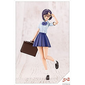 Kotobukiya Sousai Shojo Teien: Koyomi Takanashi (Ryobu High School Summer Clothes) Dreaming Style True Sapphire Plastic Model Kit, Multicolor, (JK026)