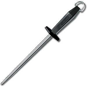 Victorinox Honing Steel Black Plastic Handle