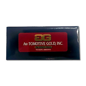 Au-TOMOTIVE GOLD, INC. Officially Licensed Carbon Fiber Leather Key Chain for Honda (Black)
