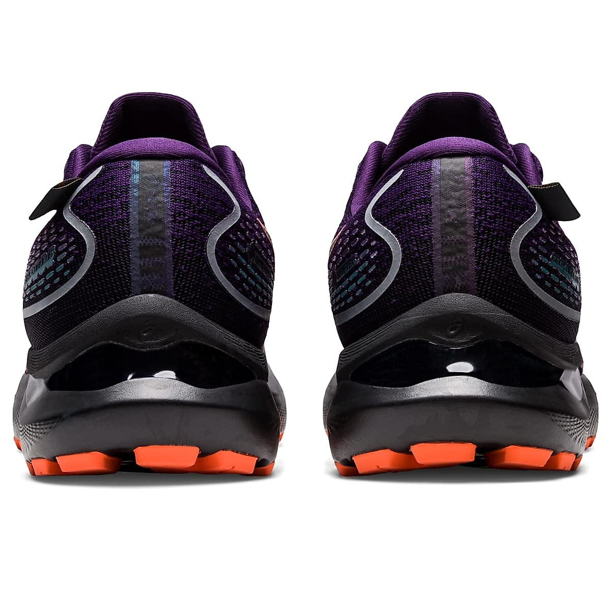 ASICS Women's Gel-Cumulus 24 GTX Running Shoes, 7.5, Night Shade/NOVA Orange