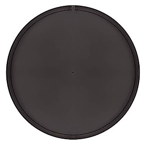 Patton Wall Decor 30" Distressed Cream and Gold Framed Round Wall Mirror, White