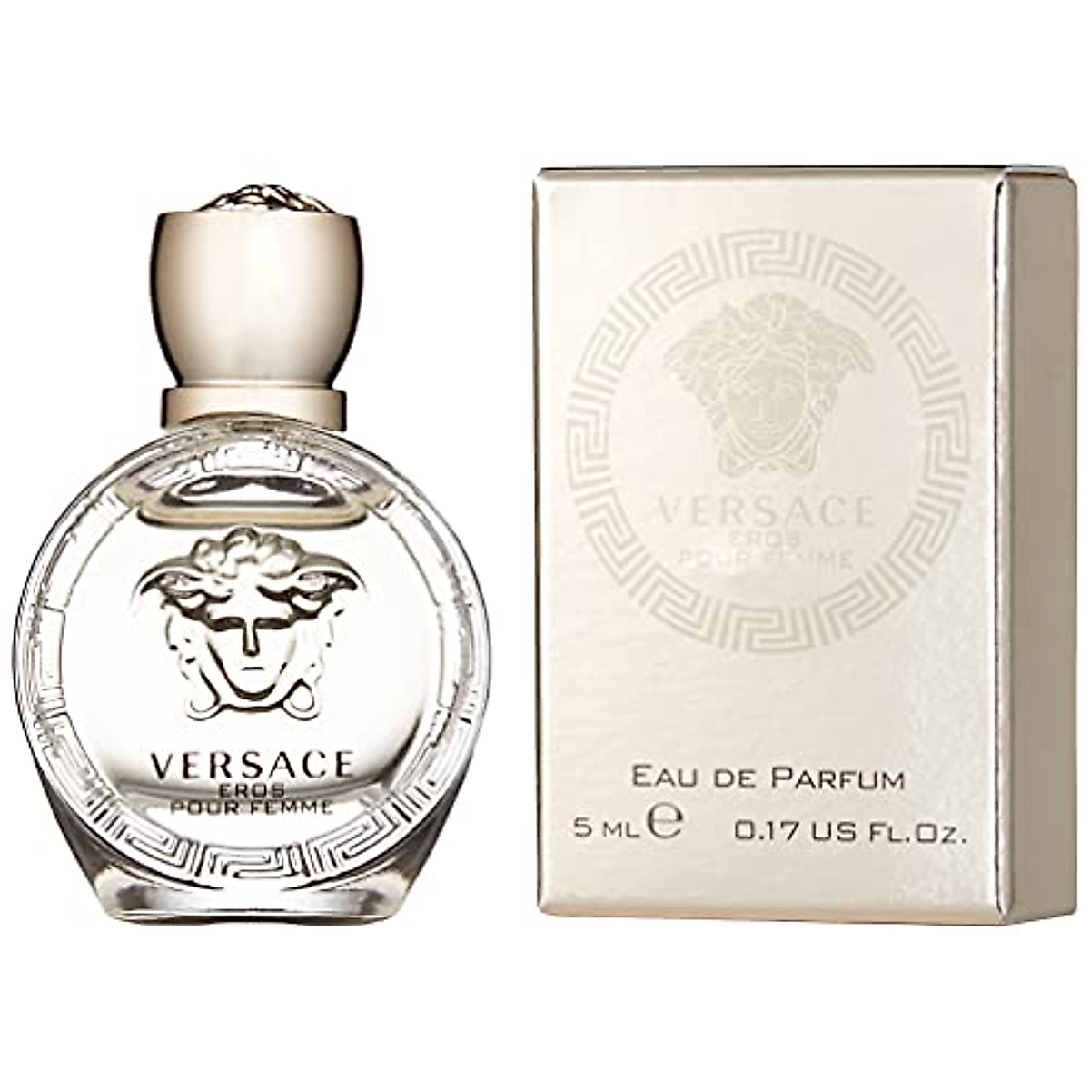 Versace Eros Pour Femme Women's Edp Splash, 0.17 Ounce