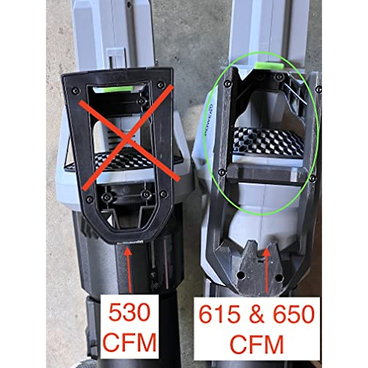 Burd - EGO Power+ 650 or 615 CFM Blower Wall Mount/Mounting Bracket, Black