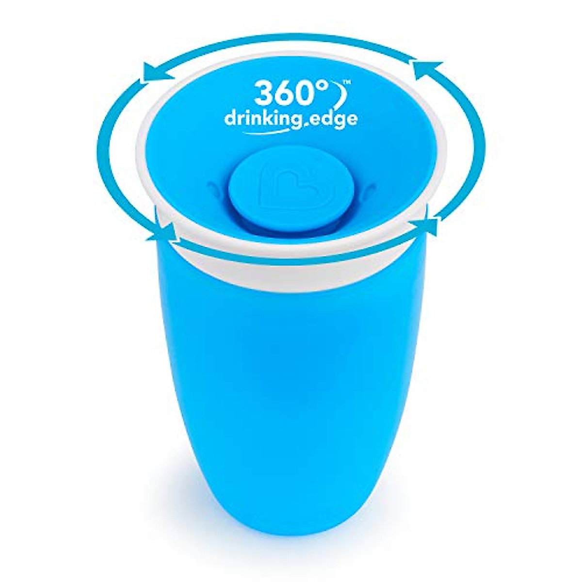 Munchkin® Miracle® 360 Toddler Sippy Cup, Green/Blue, 10 Oz, 2 Count