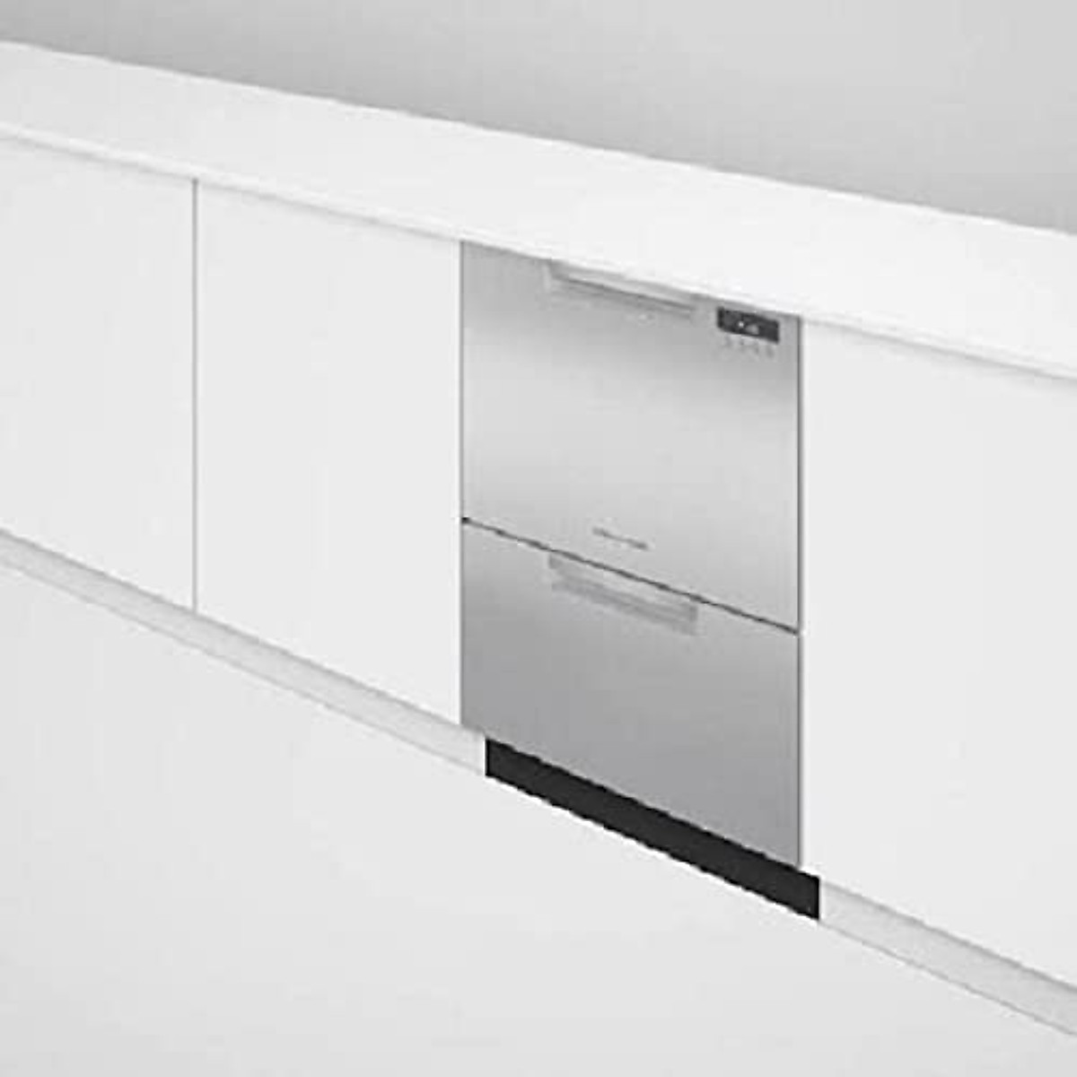 DD24DCTX9N 24"" Energy Star Built-In Tall Double DishDrawer with 14 Place Settings 15 Wash Programs 2 Cutlery Baskets and Child Lock in Stainless Steel