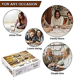 Jigsaw Puzzle 1000 Pieces for Adults 1000 Pieces Jigsaw Puzzles for Adults (The Swan Lover)