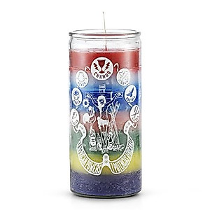 7 African Powers 14 Day Prayer Candle Spiritual Healing Spell-Casting Witchcraft Wishing Manifestation Magical Positive Energy Protection Blessing Ritual Wish Candles