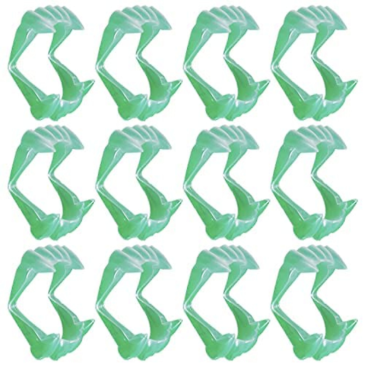 The Dreidel Company Halloween Teeth Glow in The Dark Fangs, Dress-Up, Pretend Play (12-Pack)