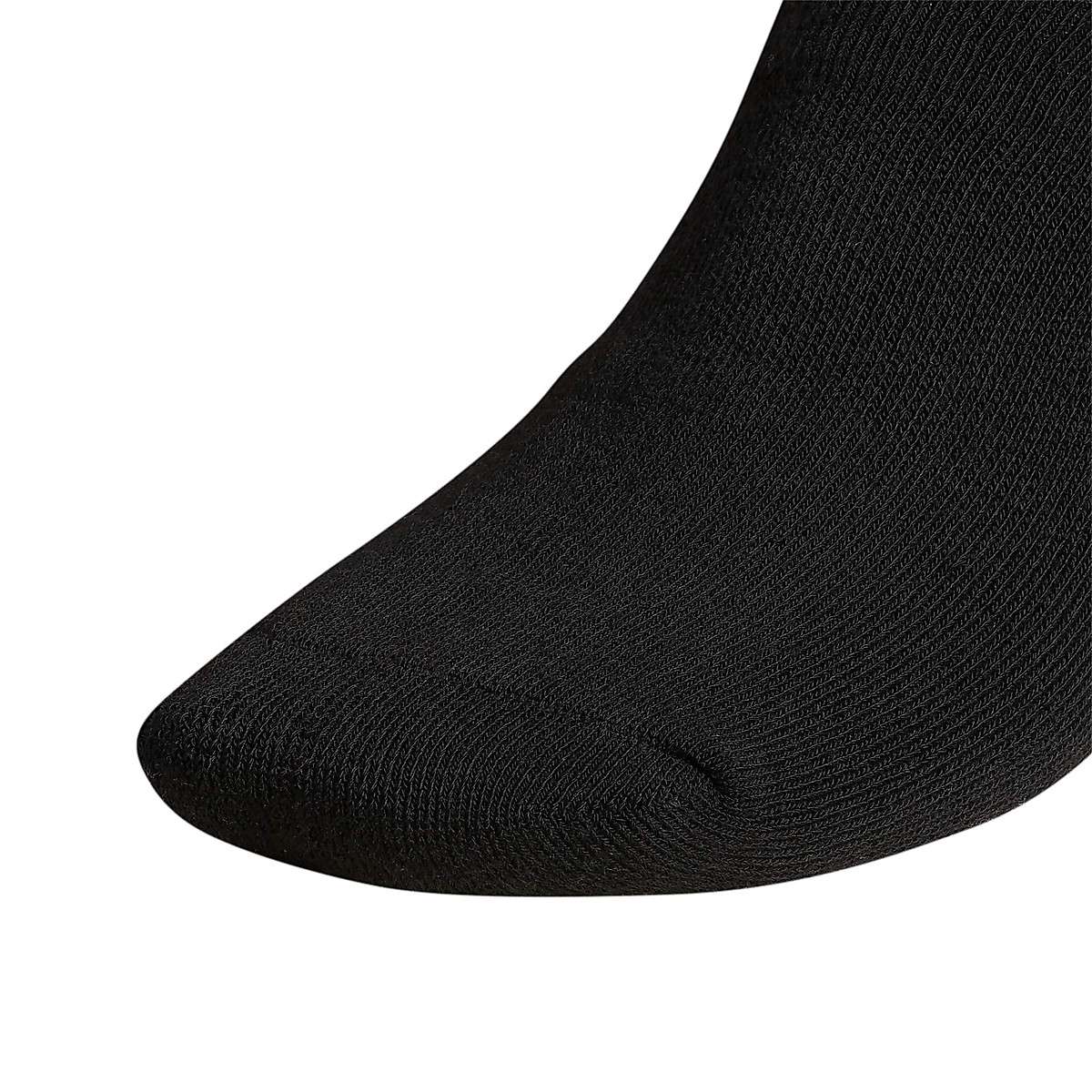 adidas Originals Trefoil Quarter Socks (6-Pair), Black, Medium