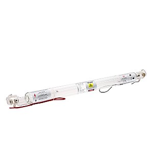 TEN-HIGH 50W CO2 Laser Tube 800mm D50mm, Wires Preconnected with Coating, for Laser Cutter Laser Engraving Cutting Machine