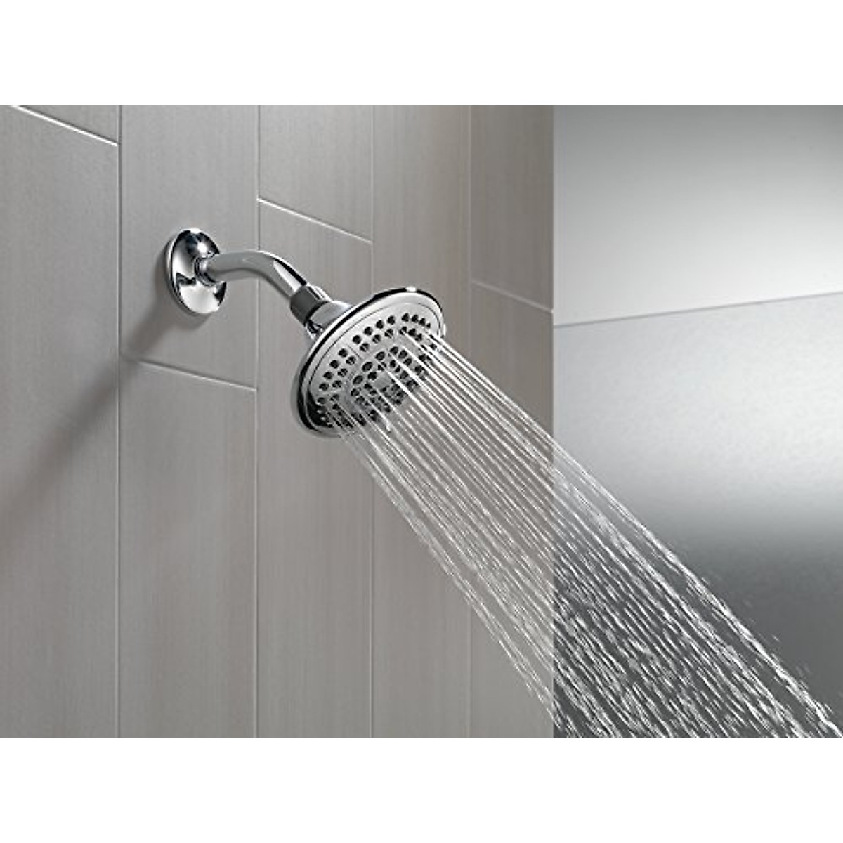 Delta Faucet 5-Spray Touch-Clean Shower Head, Chrome 75554