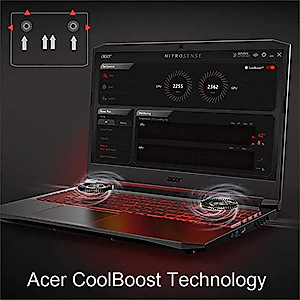2022 Acer Nitro 5 15.6'' FHD 144Hz Gaming Notebook, Intel Core i5-10300H Processor, NVIDIA GeForce GTX 1650, WiFi 6, DTS X Ultra Audio, Backlit Keyboard, Win 10 Home (16GB RAM | 1TB SSD), Black