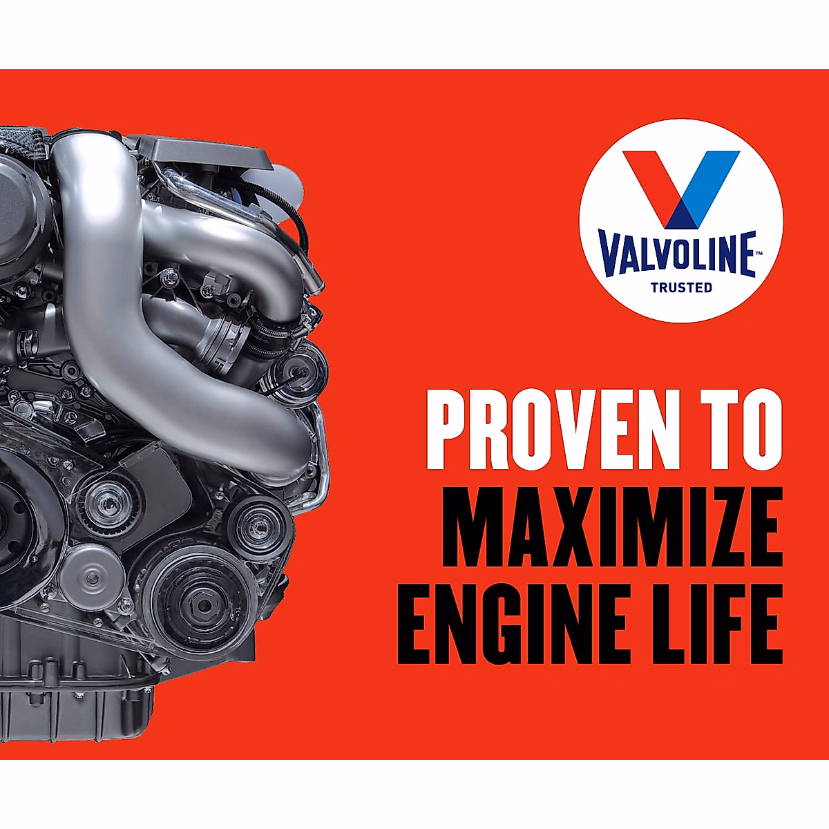Valvoline High Mileage with MaxLife Technology SAE 5W-30 Synthetic Blend Motor Oil 5 QT