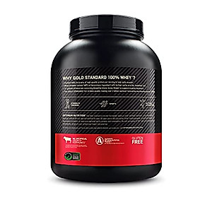 Optimum Nutrition Gold Standard 100% Whey Protein Powder, Banana Cream, 5 Pound (Packaging May Vary)