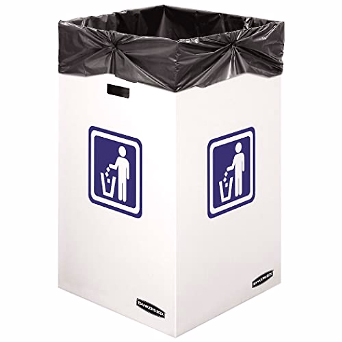 Bankers Box 10 Pack 42 Gallon Corrugated Cardboard Trash and Recycling Containers