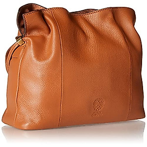Vince Camuto womens Dario Crossbody, Warm Caramel, One Size US