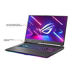 ASUS ROG Strix G17 Gaming Laptop, 17.3" 144 Hz FHD IPS, NVIDIA GeForce RTX 3060 GPU(130W), AMD Ryzen 9 5900HX Processor, 64 GB DDR4, 1TB PCIe NVMe SSD, RGB Keyboard, Windows 10, Tikbot HDMI Cable