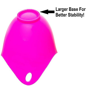 4PCS Silicone Egg Poacher,Egg Poaching Cups Egg Cooker,Baking Cup Poach Pods,Egg Poacher Pan for Microwave Stovetop,BPA Free Kitchen Cookware Tools (B2 style)