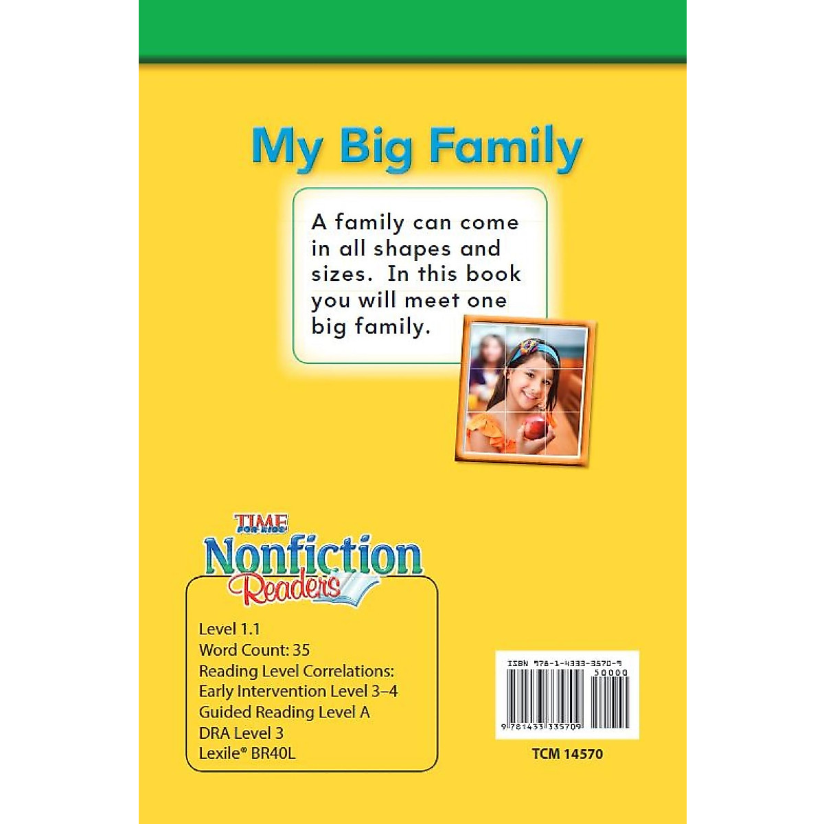 Teacher Created Materials - TIME for Kids Informational Text - 30 Book Set - Grade 1 - Guided Reading Level A - I
