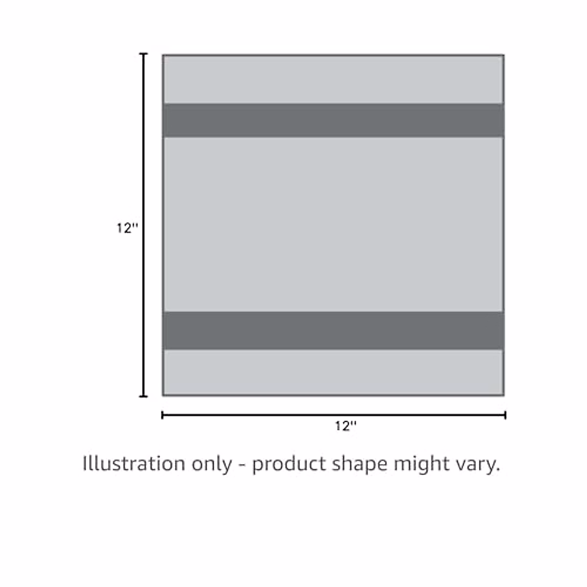 Bliss Casa White Washcloths Set (12 x 12 Inch, 48 Pack) – 100% Cotton Washcloths for Face, Highly Absorbent Soft Face Towels, and Quick Drying Fingertip Towels for Daily Use (Blue)