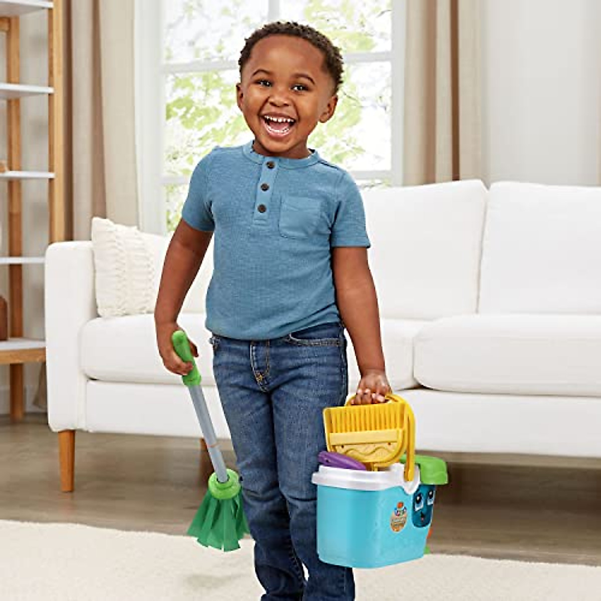 LeapFrog Clean Sweep Learning Caddy