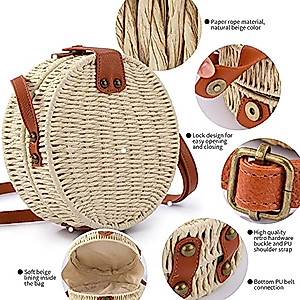 Straw Beach Purses Tote Bags For Women Shoulder Bag Summer Small Accessories Clear Beige Clutch Purse Cute Trendy Gifts Phone Bag And Wallet Cross Body Handbags Strap Crossbody For Women (cgy,beige)