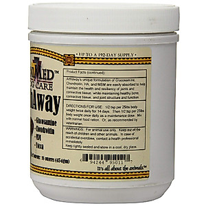 AniMed Arthaway Powder Joint Tissue Supplement for Dogs, 16-Ounce