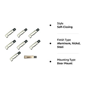 (8 PCS) Blum BLUMOTION 973A0500 Soft and Effortless Self Closing Mechanism for Full Overlay Hinge Application, Made in Austria, Kitchen Hinge Damper, Cabinet Door Soft Close Hinge Buffer