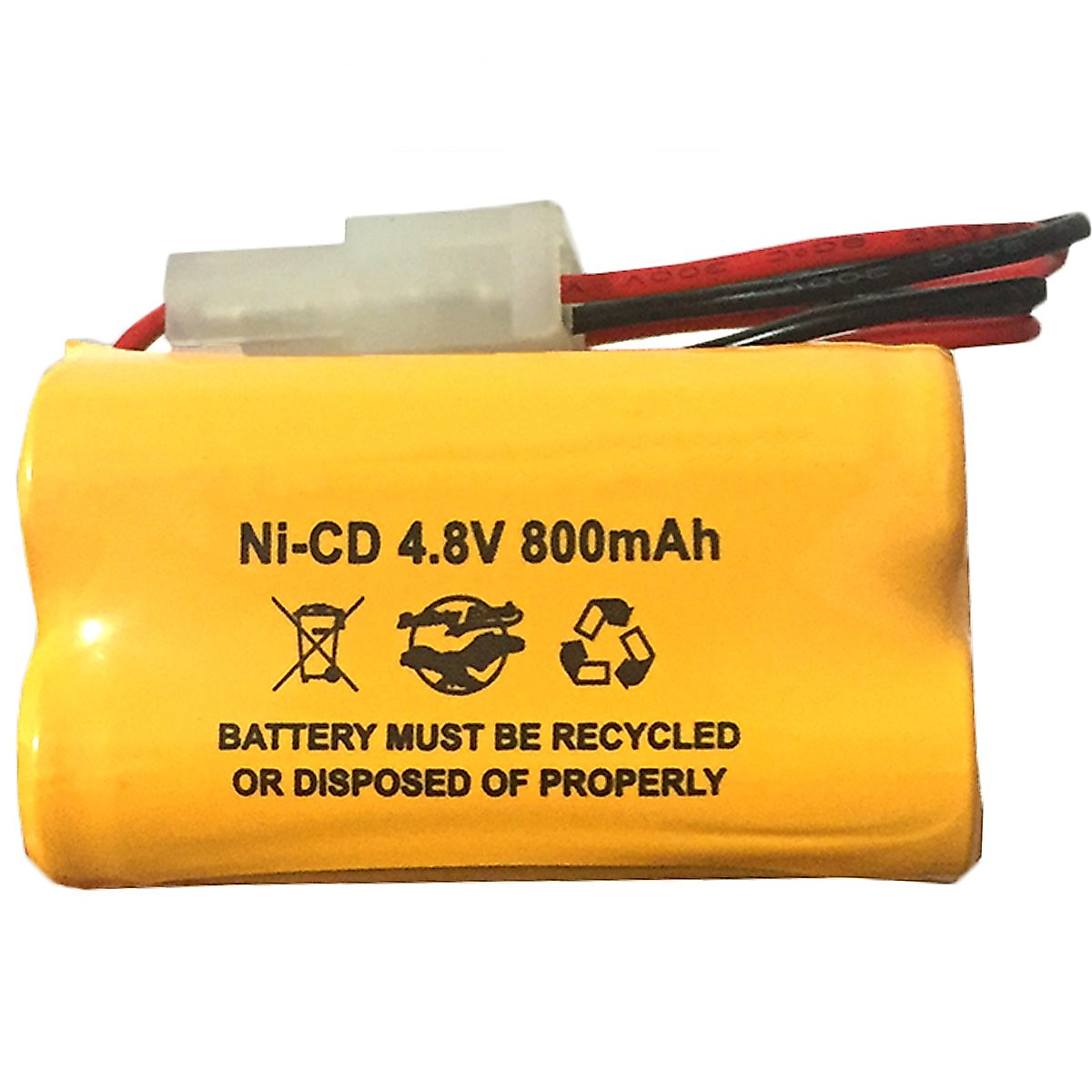 (5 Pack) Prescolite EDCNRB 4.8v Exit Sign Emergency Light Battery Pack Replacement Energizer N20AE015A Ni-CD AA 800mAh CUSTOM-222 NIC0905 OSA146