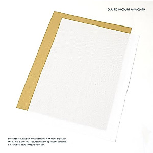 Oklahoma Collection CS1863 - Counted Cross Stitch KIT#2 Prime. Set of Threads, Needles, AIDA Fabric, Needle Threader, Embroidery Clippers and Printed Color Pattern Inside.