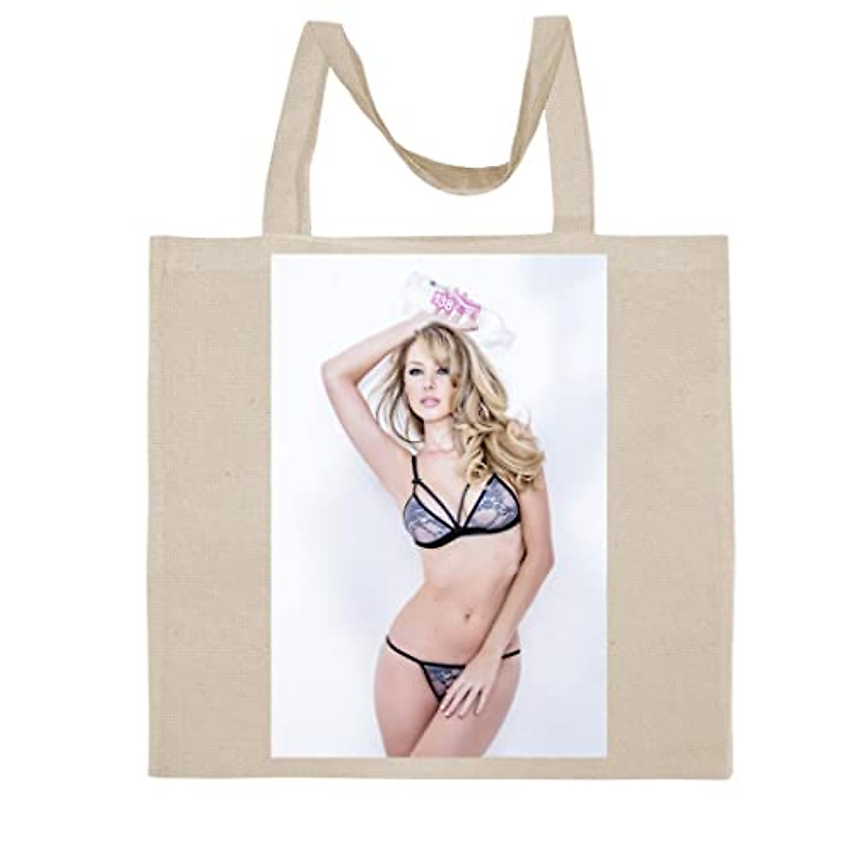 FC Carino Tiffany Toth - A Nice Graphic Cotton Canvas Tote Bag FCA #FCAG771392