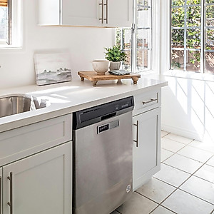 Dishwasher Magnet Clean Dirty Sign - Stainless Steel Dishwasher Magnetic Sign - Clean & Dirty Dishwasher Slider Easy to Indicator - Kitchen Gadgets